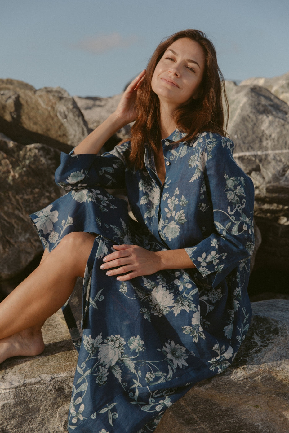 Medium Pebble Hoop Earring – Sara Campbell